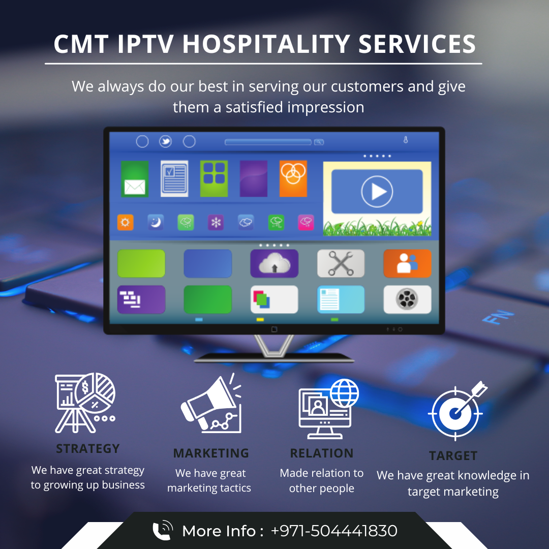 Advanced IPTV for Hotels | Solutions for Makkah Hospitality 2025 - CMT ...